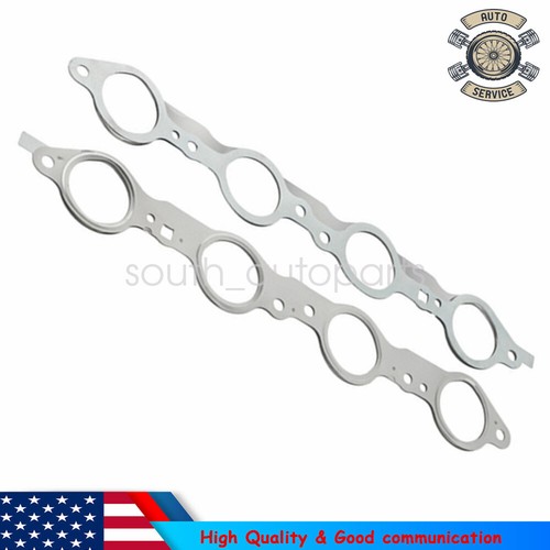 LS MLS Exhaust Manifold Gasket Set Multi-Layer Steel Header For LS1 LS3 ...