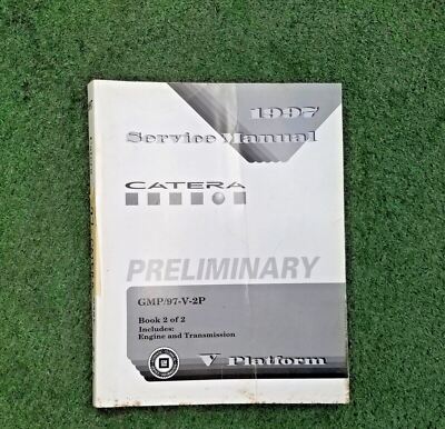 Factory OEM 1997 Cadillac Catera Preliminary Engine Transmission ...