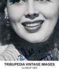Vintage 1940s Photo - Beautiful Actress Dusty Anderson Autographed Best ...