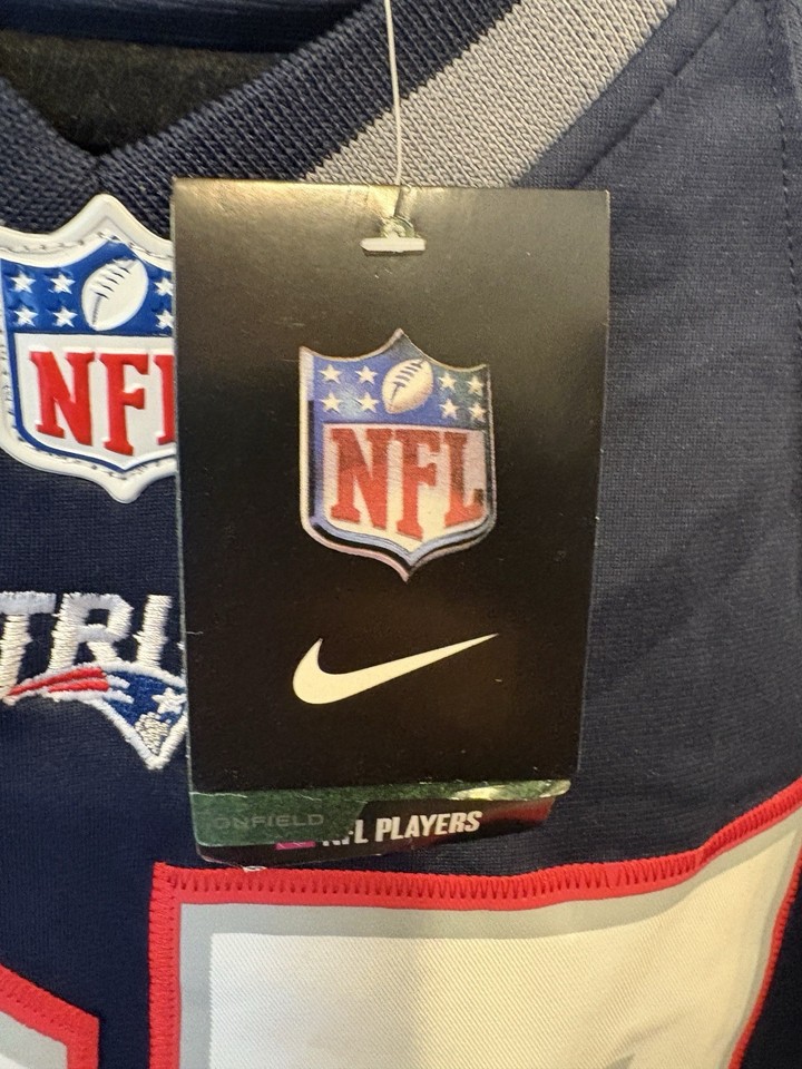 Nike On Field NFL Rob Gronkowski 'Gronk' Patriots Jersey #87 Size XXL ...