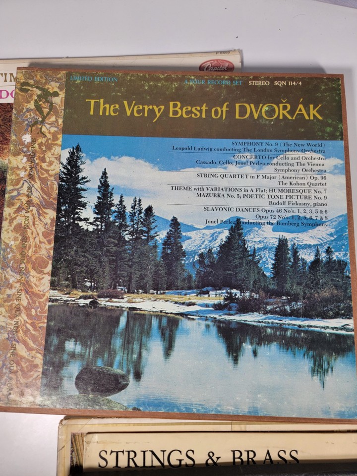 12 Set Lot Collection Classical Music Vinyl LP Mozart Bach Brahms Vivaldi Dvorak | eBay