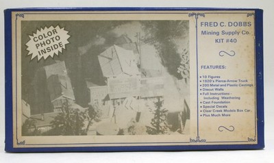 Master Creations Fred C. Dobbs Mining Supply Co. Craftsman Kit HO 1/87 ...