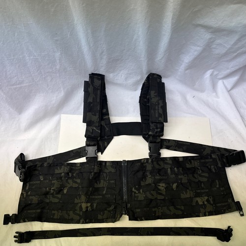 London Bridge LBT-2586R Low Profile Zip Front Modular Chest Rig ...