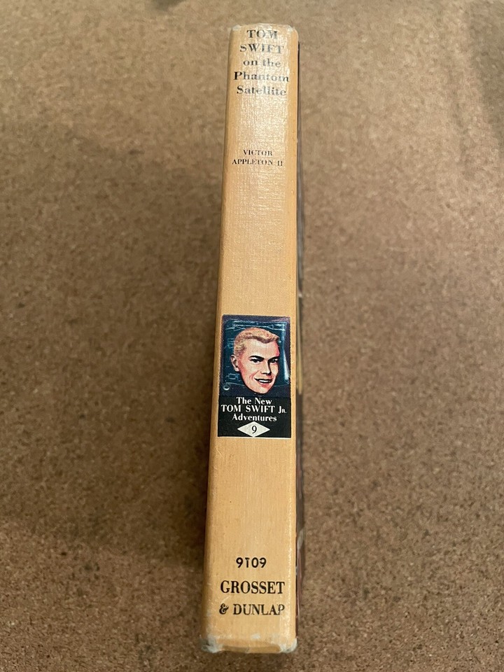 “TOM SWIFT ON THE PHANTOM SATELLITE” VICTOR APPLETON II HC TOM SWIFT,JR ...