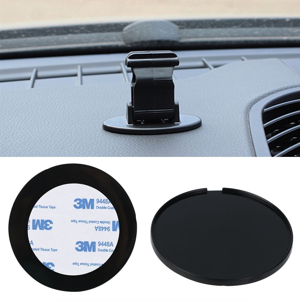 Car Dash Dashboard Black Mount Disk Disc Adhesive Pad Suction Cup ...