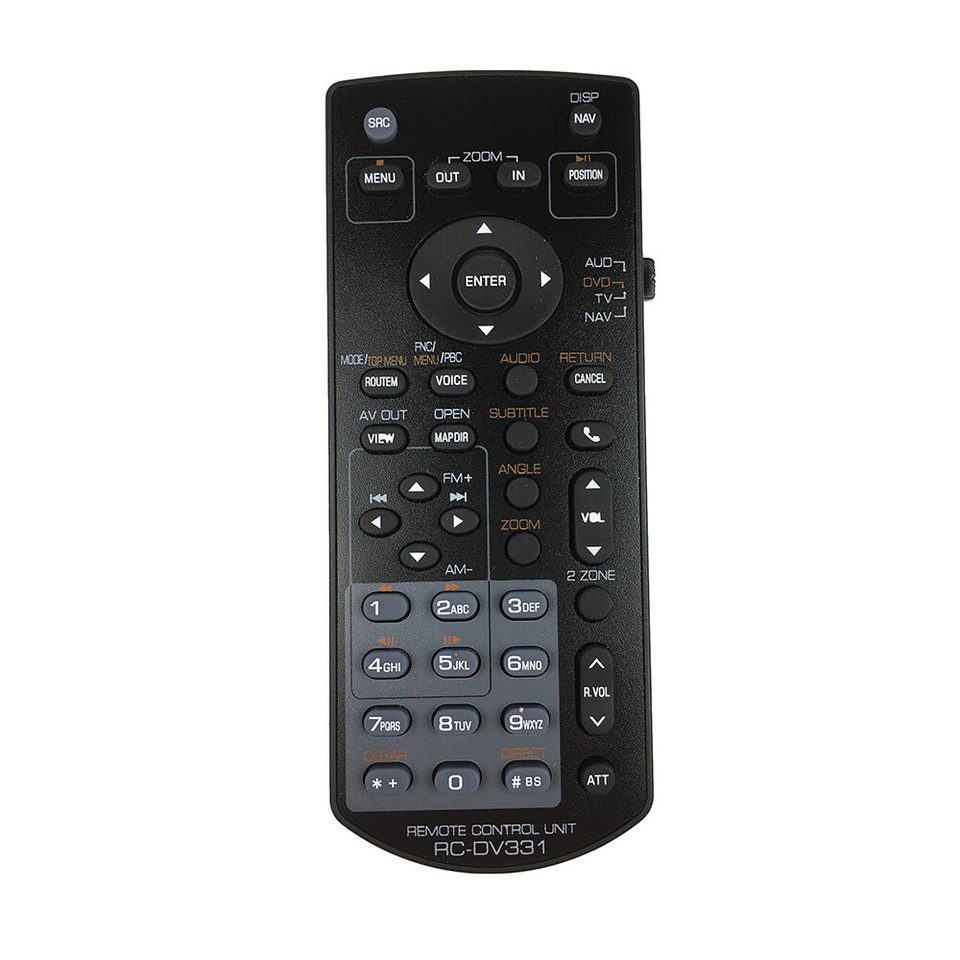 Remote Control For Kenwood KVT7012BT DDX774BH DNX9960 DDX320BT Car DVD ...