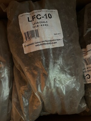 Real Fyre Lava-Fyre Coals 10lbs LFC-10 | eBay