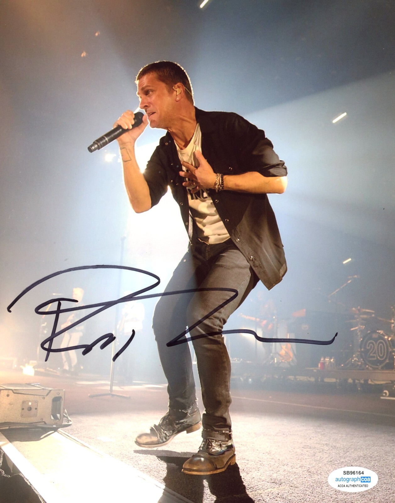 Rob Thomas Matchbox Twenty Autographed Signed 8x10 Photo ACOA | eBay
