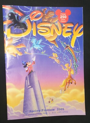 2005 Spring Preview Walt Disney World Merchandise Catalog | eBay