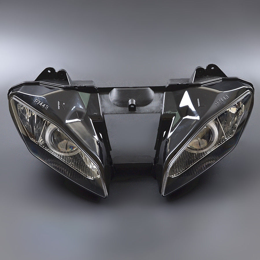 Red Devil Eye Assembled Headlight Blue Angel Headlamp For Yamaha YZF-R6 ...