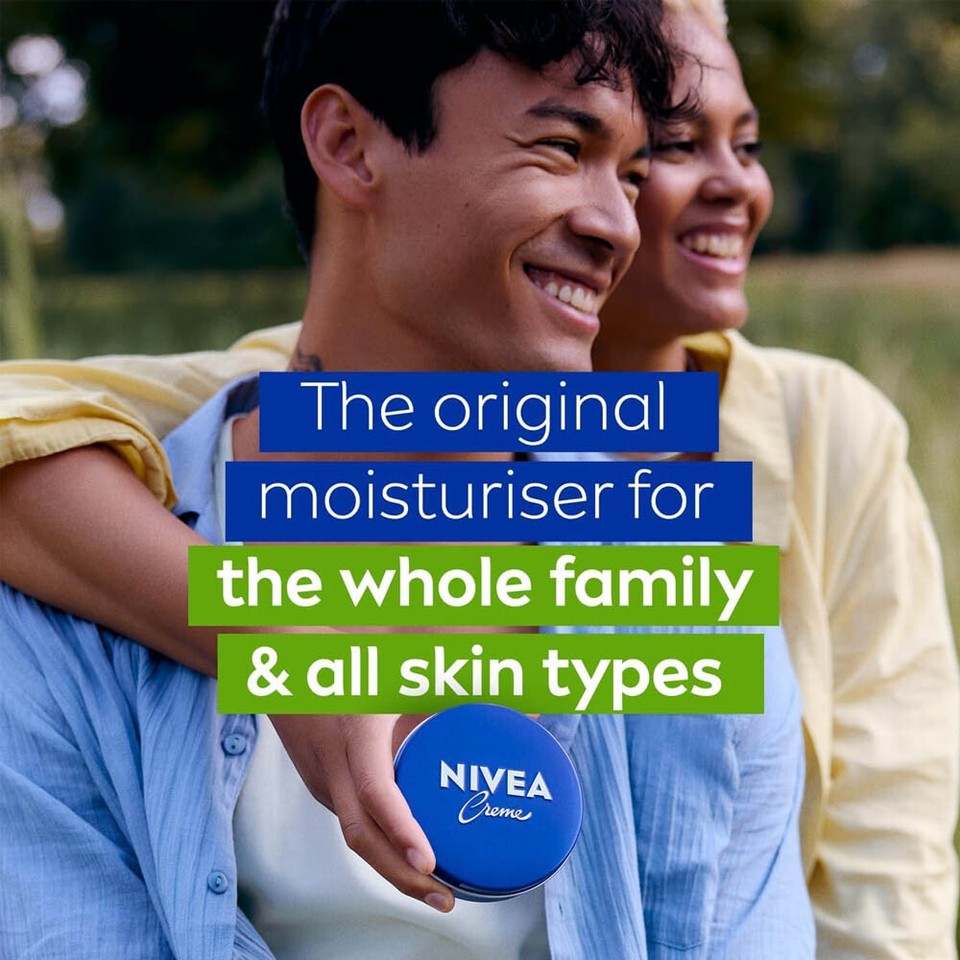 Nivea Creme Rich Moisturizing Multipurpose Cream for Face Body Hands ...