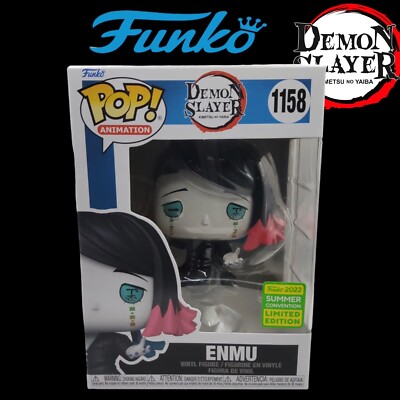Demon Slayer Enmu #1158 Action Figures toys Funko POP Vinyl Exclusive ...