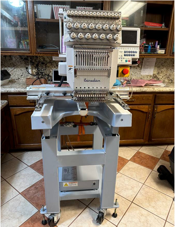 Barudan Embroidery Machine