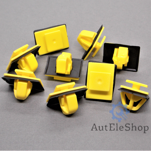 10x Verkleidungs Clips Türe Halterung mit Dichtung für Hyundai KIA ...