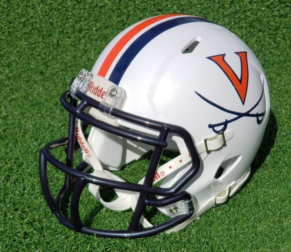 VIRGINIA UVa CAVALIERS FOOTBALL MINI HELMET, 15+ VERSIONS TO PICK FROM ...