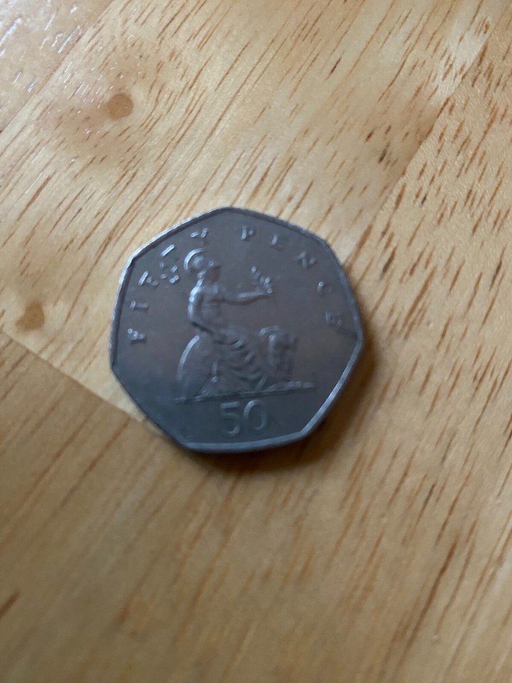 EXTREMELY RARE and valuable circulated 1997 50p Coin | eBay UK