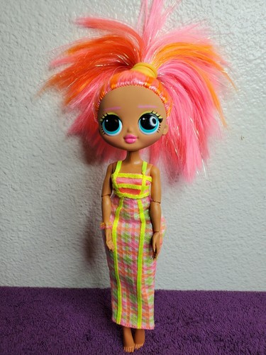 LOL Surprise OMG Big Sister Doll Pink Orange Hair 9" Tall | eBay