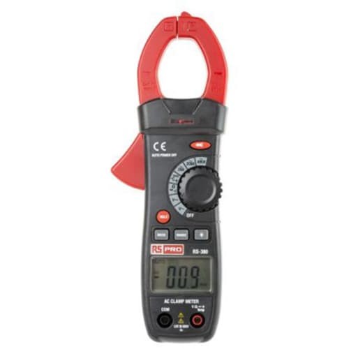 1PC RS PRO 1231935 Clamp Meter RS380 Autoranging 400A CAT III 600VAC ...