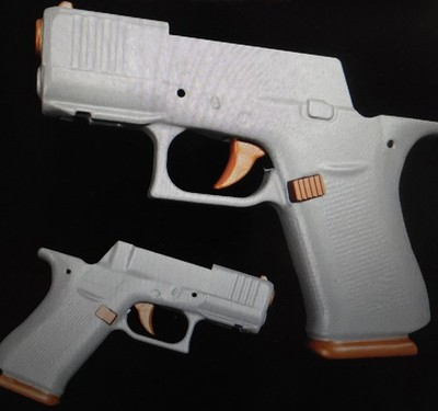 AceVR Pistol Grip GLOCK 43x Meta Quest Controller WEIGHTED DON'TBI JUNK ...
