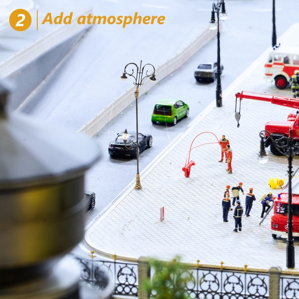 Miniature Street Light Model Street Light For Tiny House Mini House ...