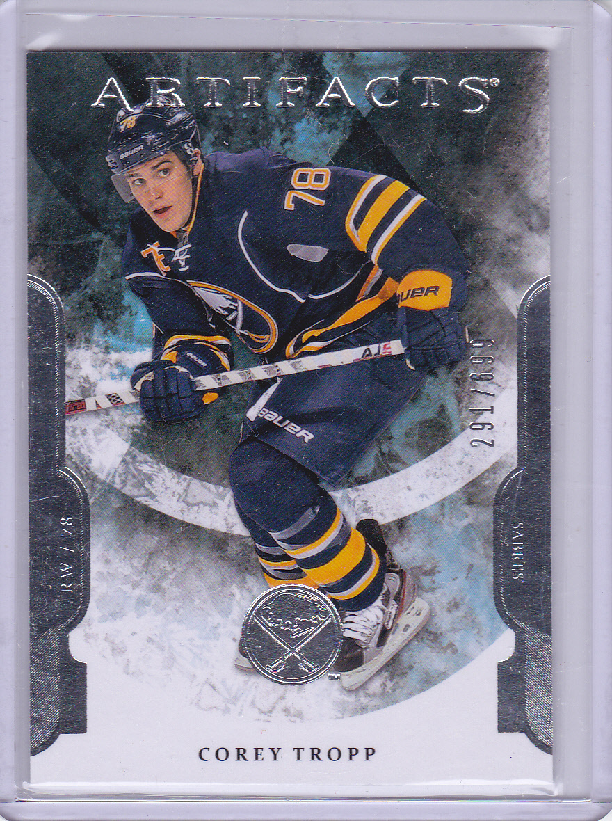 2011-12 Artifacts #240 Corey Tropp RC Rookie! | eBay