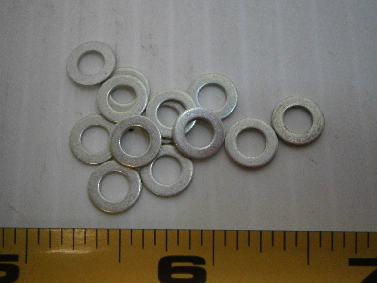 NAS620-8 Flat washer steel zinc metric lot of 75 #1116A | eBay