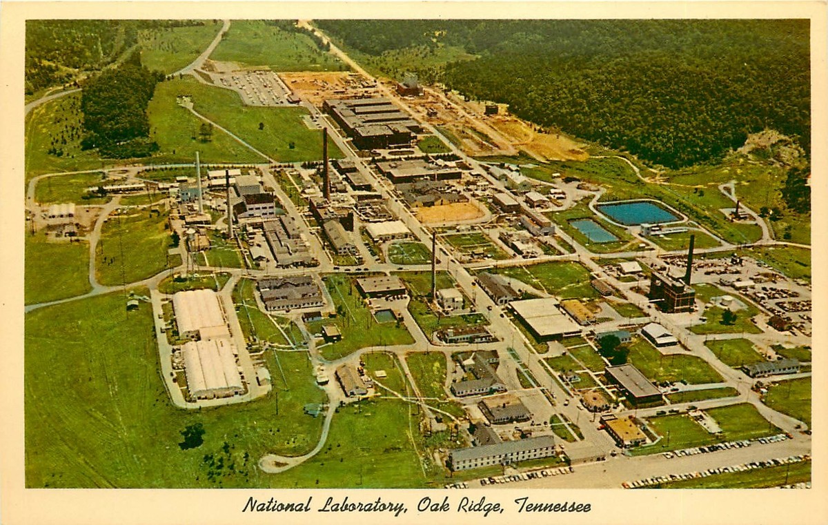 Map Oak Ridge Tn 1940s