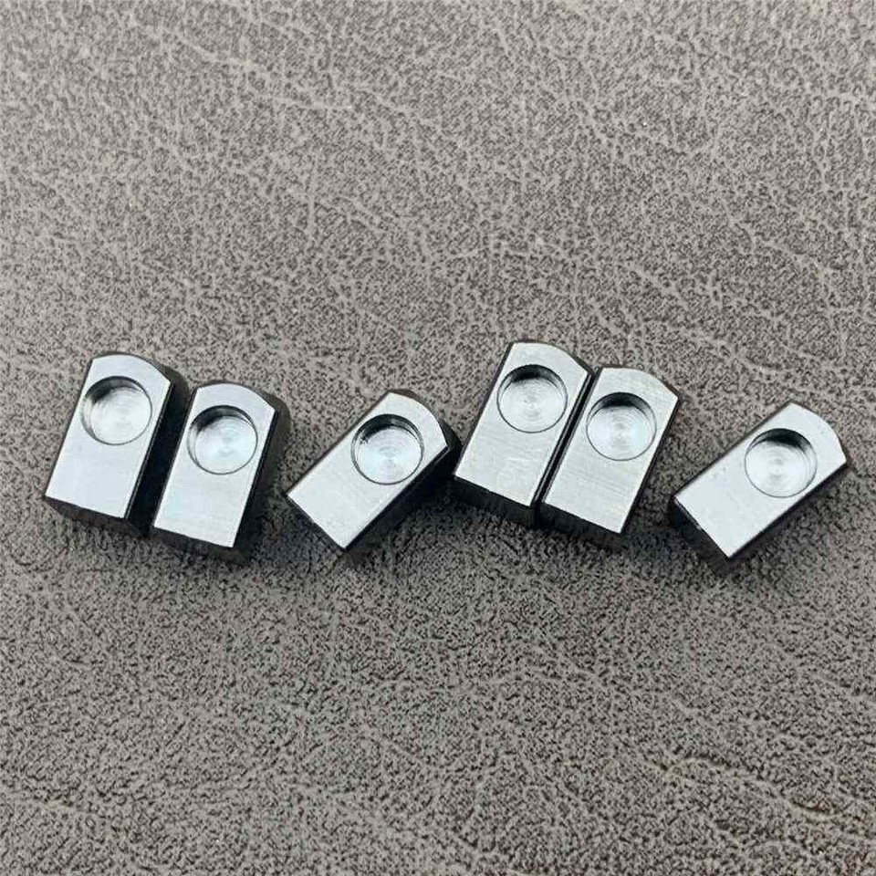 6×Titanium Guitar Floyd Rose Bridge Tremolo Lock String Insert Blocks ...
