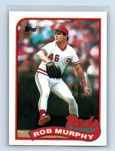 1989 Topps Rob Murphy Cincinnati Reds #446 | eBay