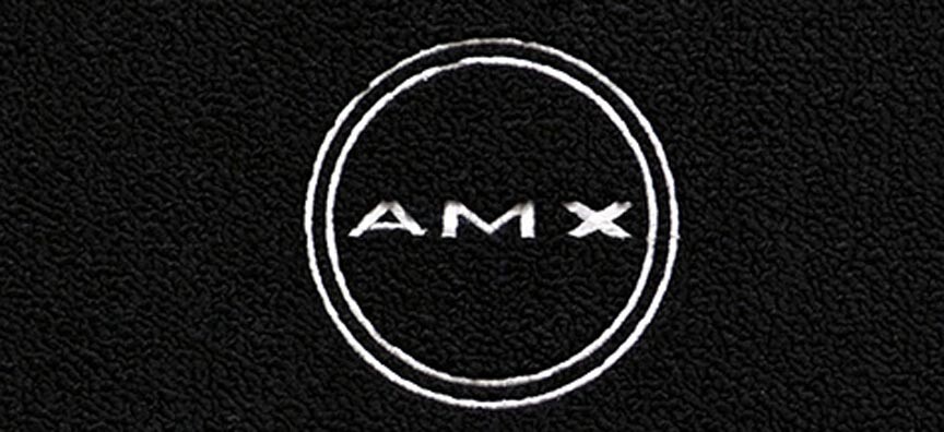 New! 1968 - 1970 AMC AMX Carpet Floor Mats with Embroidered AMX Logo ...