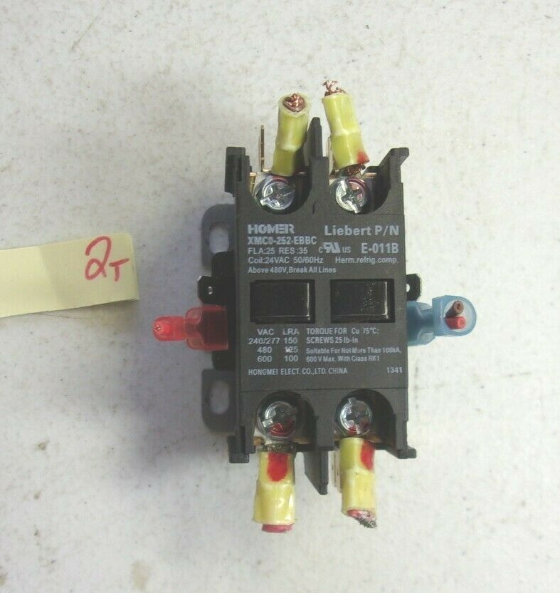 HOMER XMC0-252-EBBC CONTACTOR 24 VAC COIL for sale online | eBay