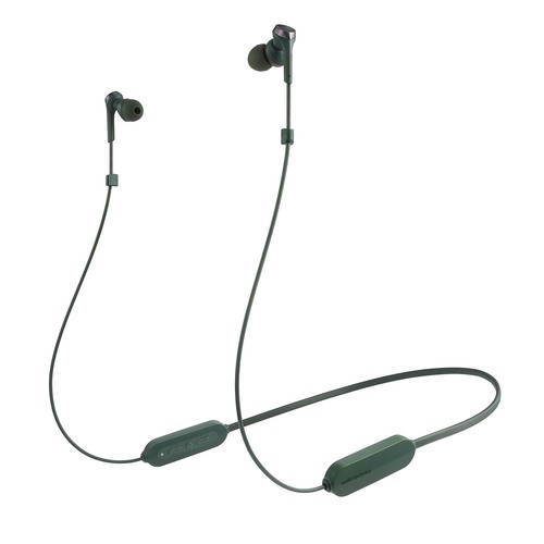 Audio-Technica SOLID BASS Wireless Earphone ATH-CKS330XBT GR Green In ...
