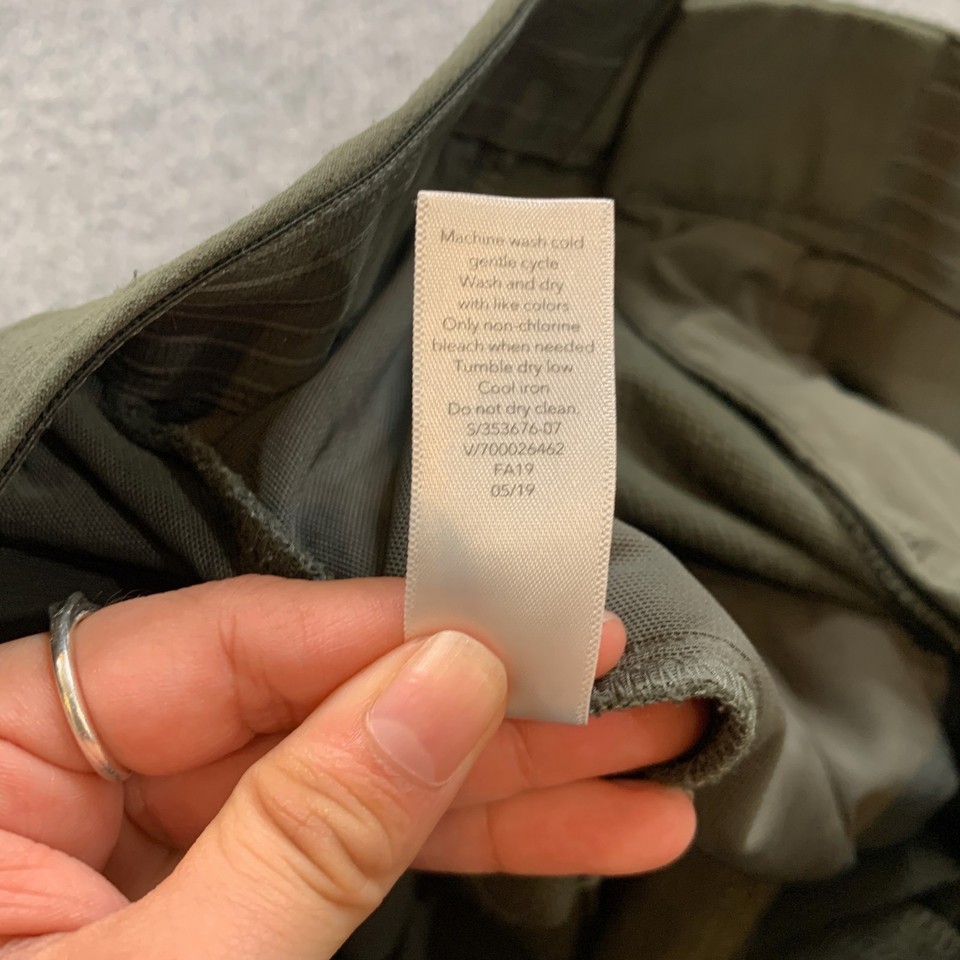 Athleta Pants Womens 6 Avocado Wander Stash Skinny Sculptek Fitted Mid ...