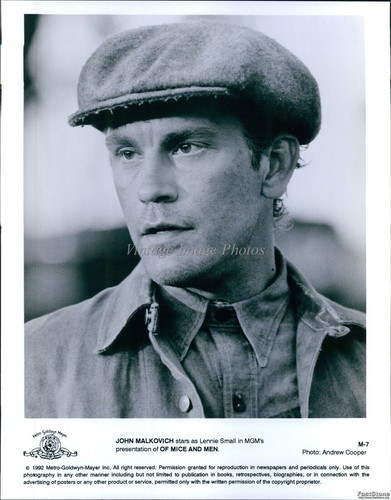 1992 Of Mice And Men John Malkovich As Lennie Small Mgm Actor 8X10 ...