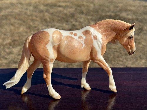 Breyer Custom Haflinger Pinto Etched by Jenn Tate | eBay