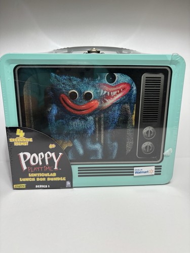 POPPY PLAYTIME - Lenticular Lunch Box Bundle Exclusive. Huggy Wuggy ...