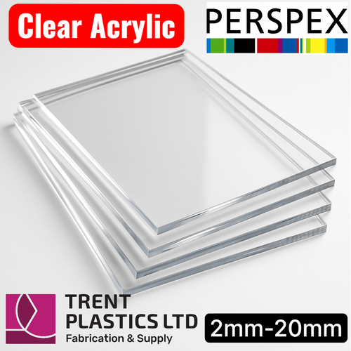 Clear Acrylic Sheets – Cut to Size Perspex Plastic Sheets | Fast UK Delivery | eBay UK