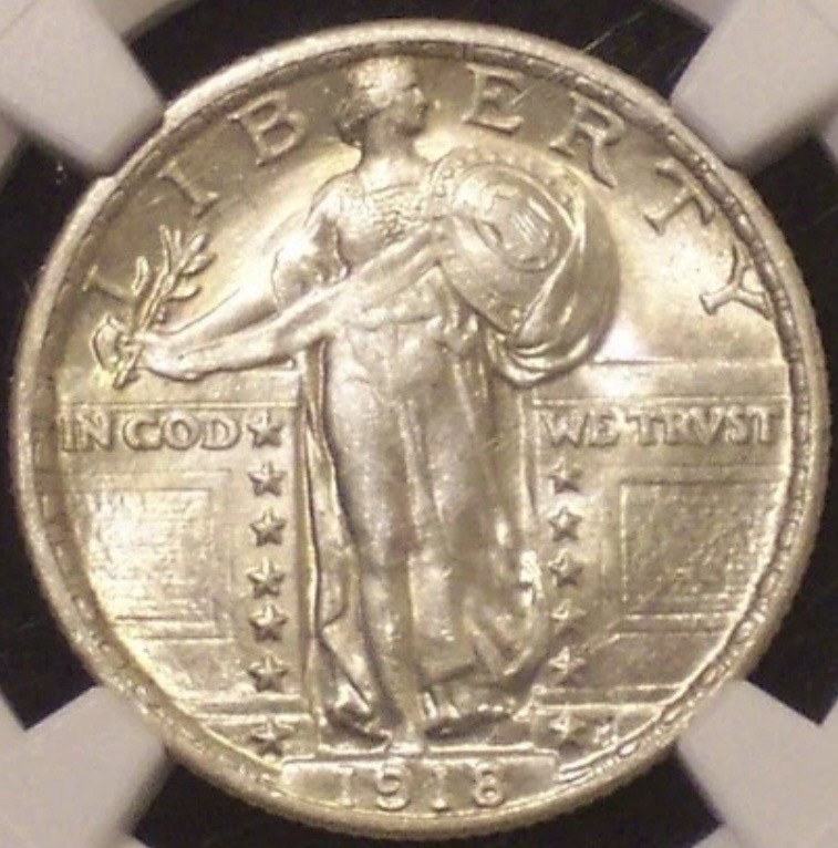 1918 STANDING LIBERTY QUARTER NGC MS63 | eBay