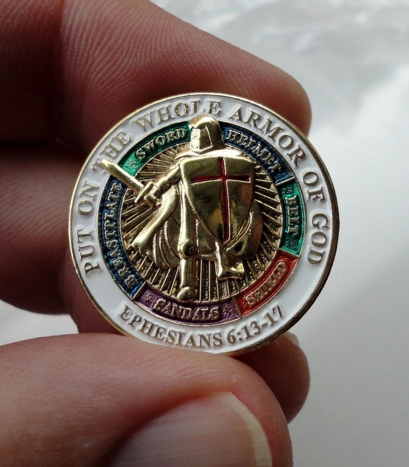 St George Knights Templar Protest March Pin Badge, England Crusades ...