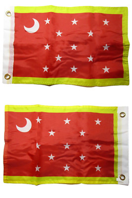 12x18 Historical Van Dorn 2ply Double Sided 12"x18" Flag Grommets | eBay