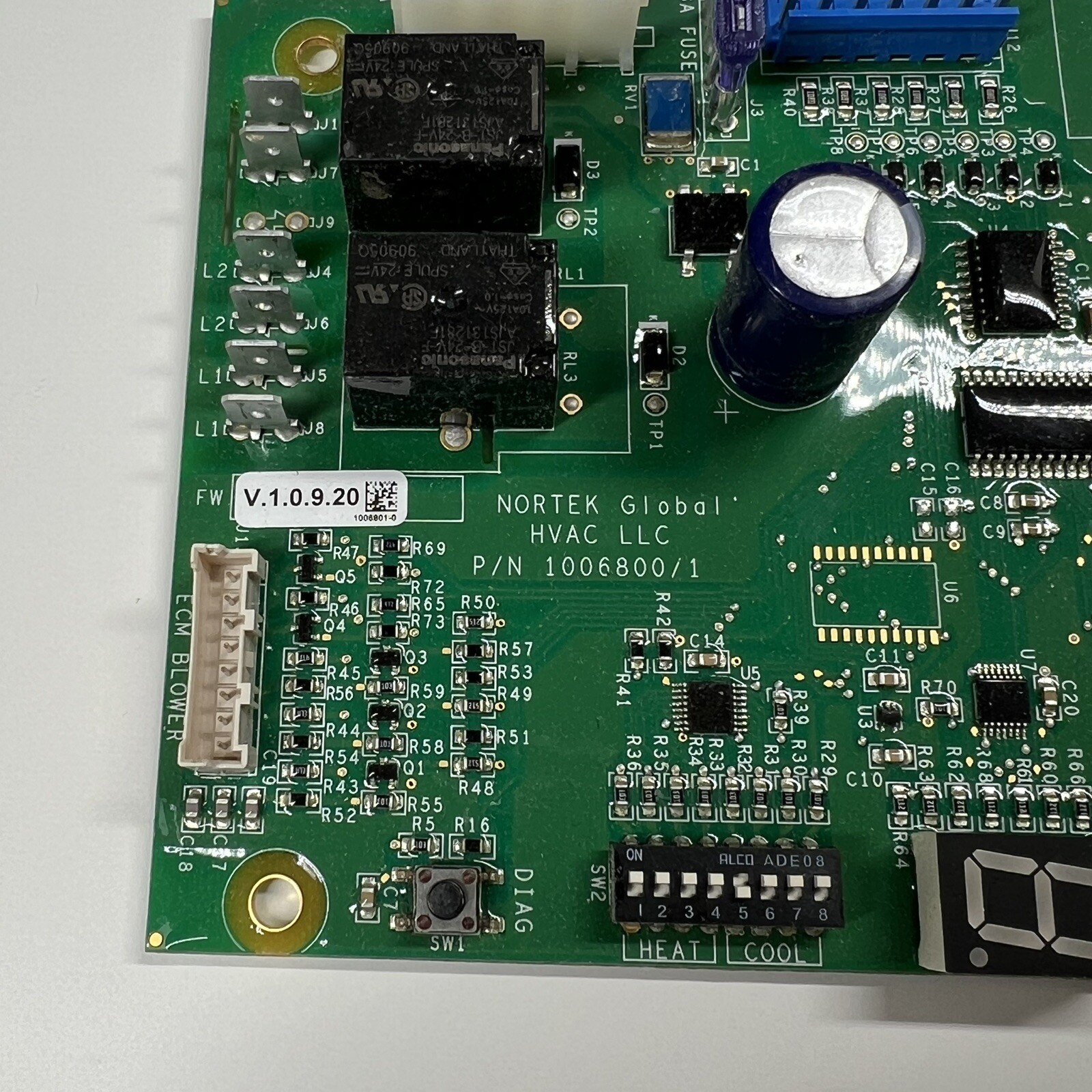 Nortek+Global+HVAC+LLC+PN+1006800%2F1+Air+Handler+Furnace+Control+Board ...