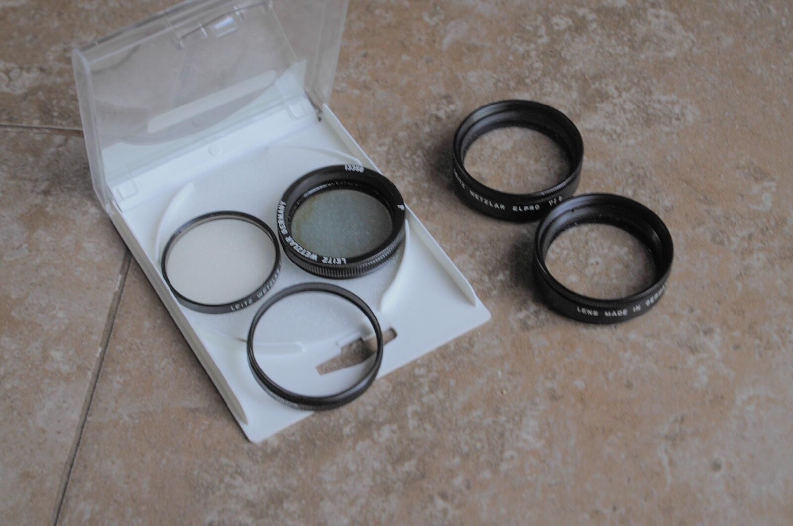 Leica VI 6 Filter Leica with Retaining Ring,Elpro Via,Vib, Polarizing ...