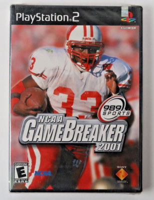 NCAA GameBreaker 2001 (Sony PlayStation 2, 2000) PS2 Game New Sealed ...