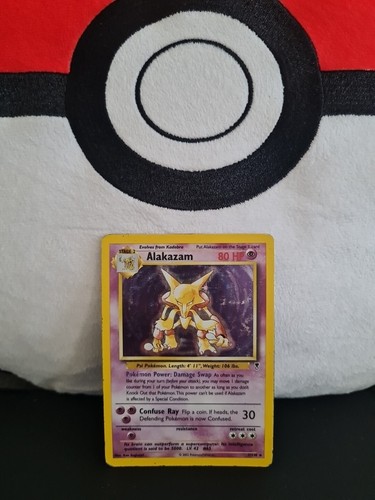 Pokémon Card - Alakazam 1/110 Holo Legendary Collection - EU SELLER ...