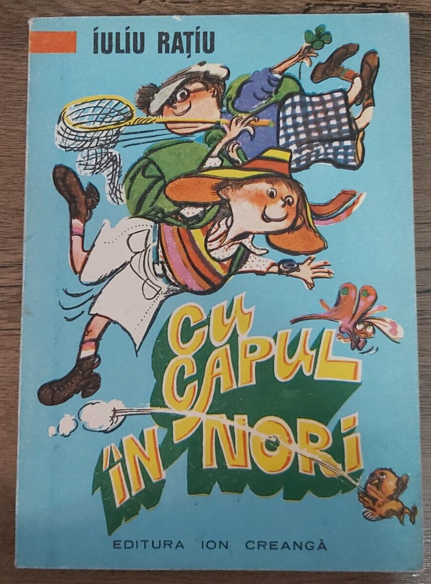 Storybook Romanian book Cu capul in nori by Iuliu Ratiu | eBay