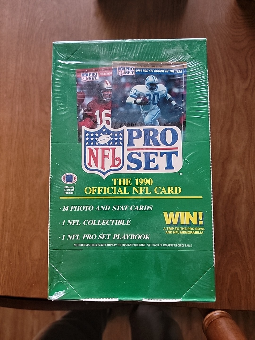 1990 NFL Pro Set Football Factory Sealed Box Series 1 | eBay