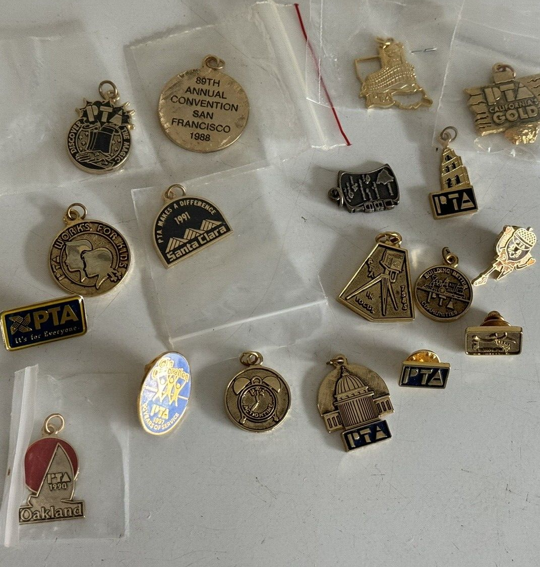 Lot 18 PTA Vintage National Congress Of Parents And Teachers Assoc ...