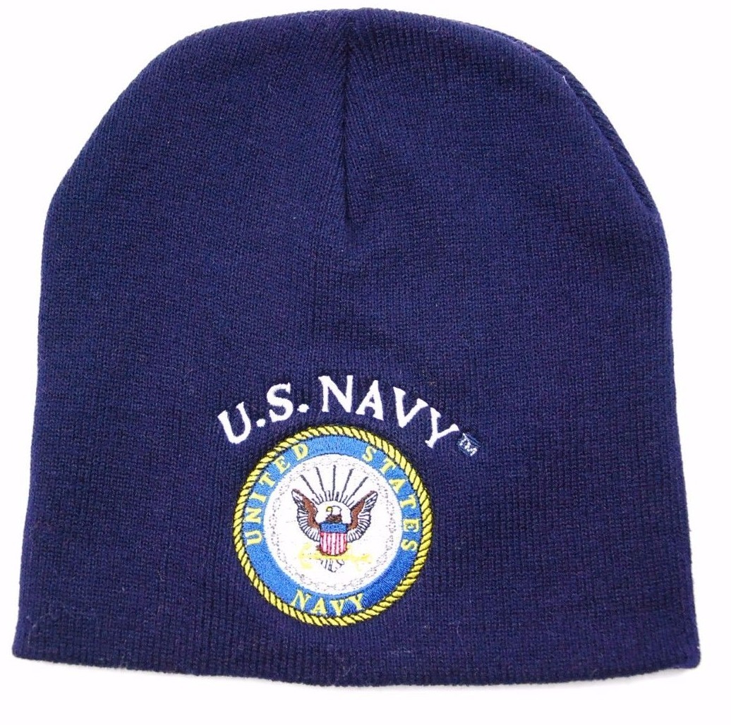 United States Navy Military Knit Winter Hat Watch Cap Beanie Toque | eBay