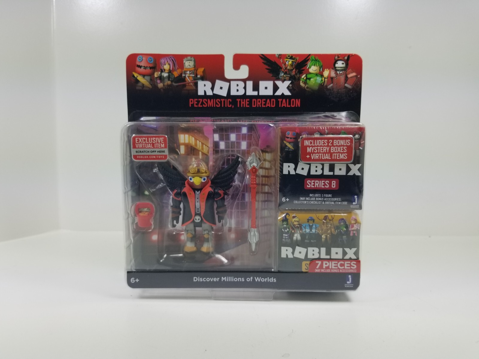 ROBLOX: PEZSMISTIC, THE DREAD TALON ACTION FIGURE! NEW! (SERIES 8 ...