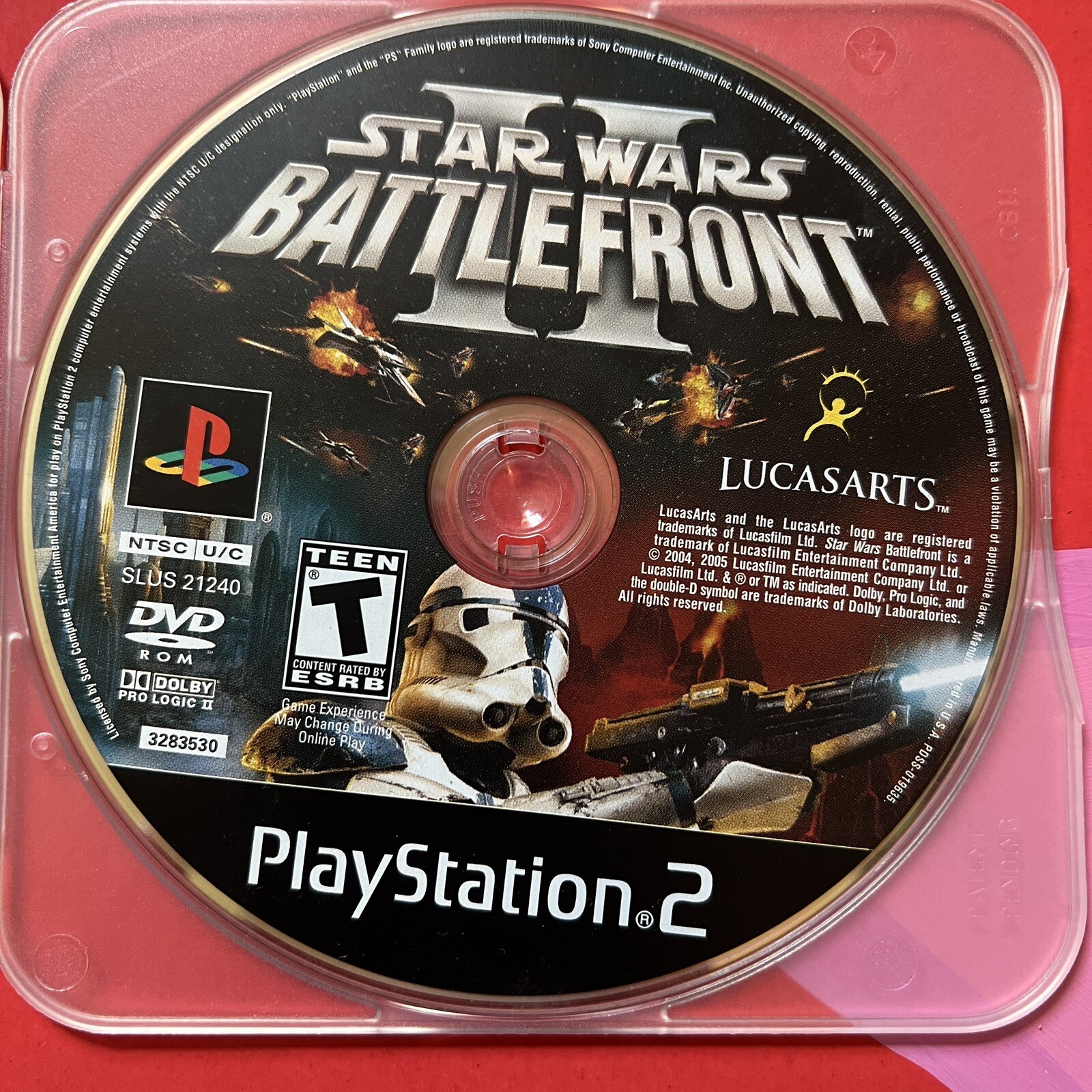 Star Wars Battlefront II (Sony Playstation 2, 2005) PS2 Disc Only ...